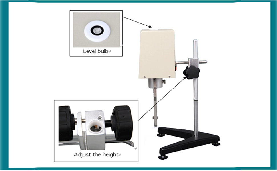 VTSYIQI Digital Viscometer Viscosity Meter Rotary Viscometers Liquid V