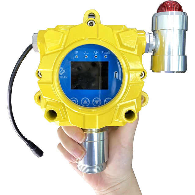 VTSYIQI Cl2 Gas Detector Fixed Chlorine Detector CL2 Gas Analyzer with