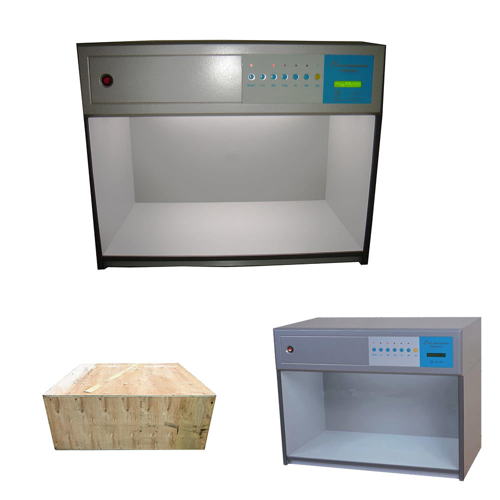 VTSYIQI Color Matching Light Box 5 Light Sources Color Light Box Color