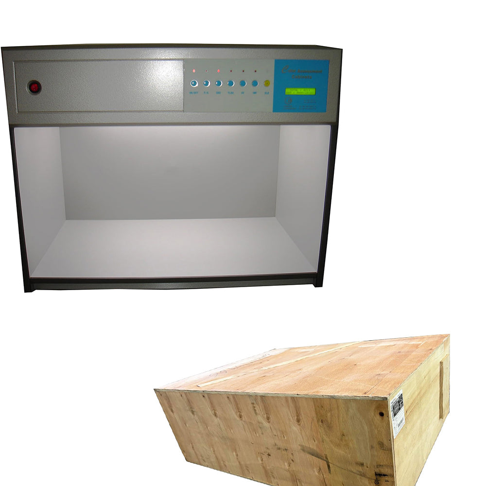 VTSYIQI Color Viewing Cabinet 5 Light Color Matching Cabinet with 5 Li