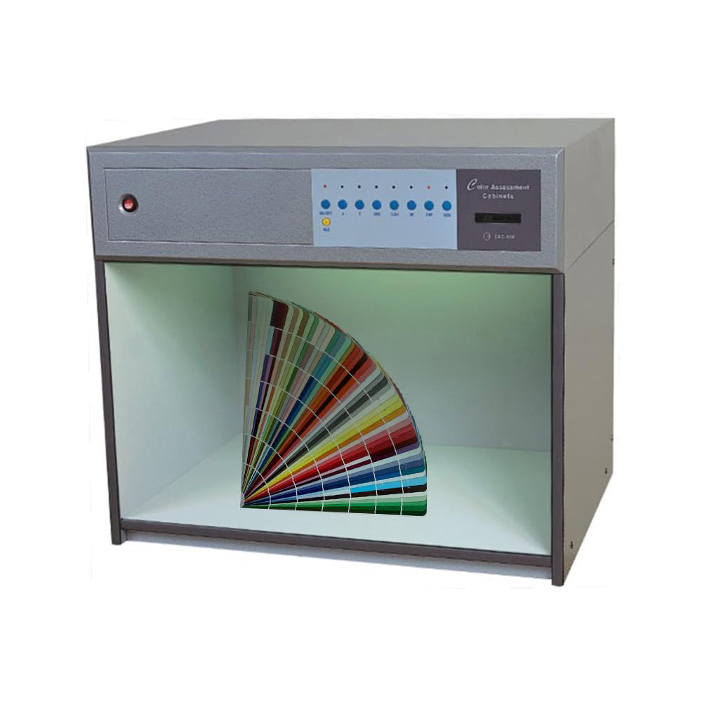 VTSYIQI Color Light Box Color Matching Cabinet 7 Light Booth Color Ass