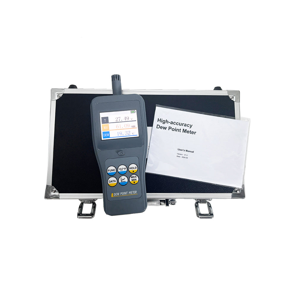 VTSYIQI Portable Dew Point Meter High Precision Dew Point Meter with C