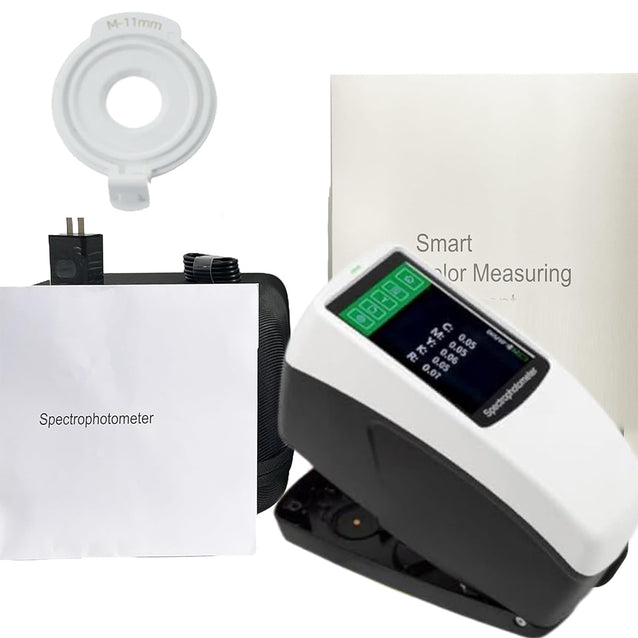 VTSYIQI Color Spectrophotometer Portable Spectrophotometer with Repeat