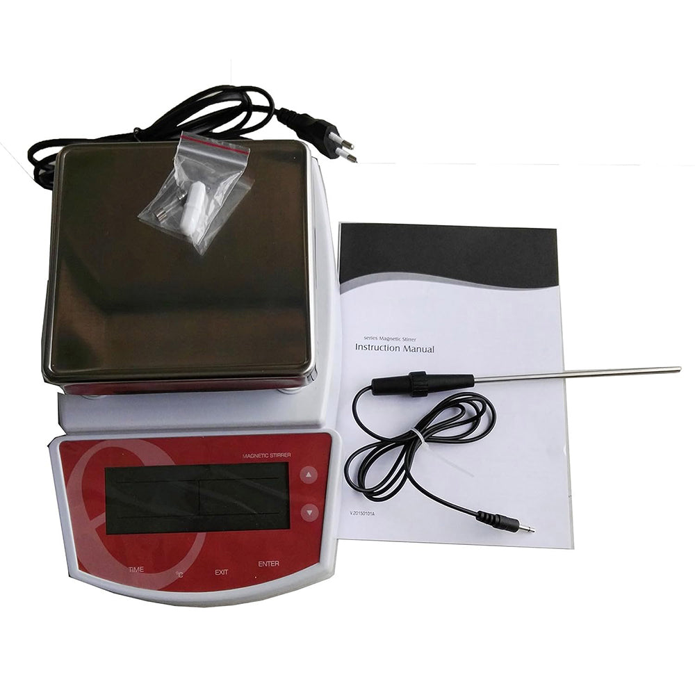 VTSYIQI Hot Plate Magnetic Stirrer Heating Magnetic Stirrer with Stirr