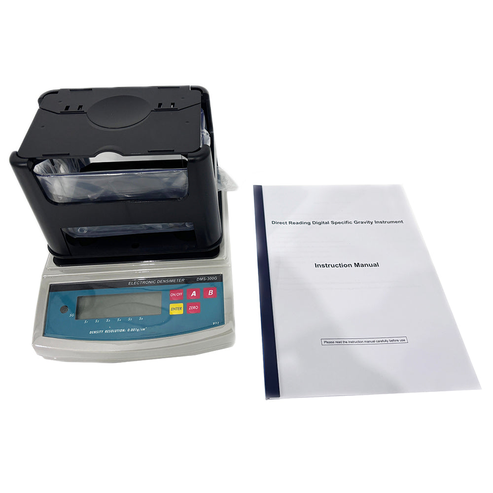VTSYIQI Solid Densitometer Digital Solid Density Meter with Measuring