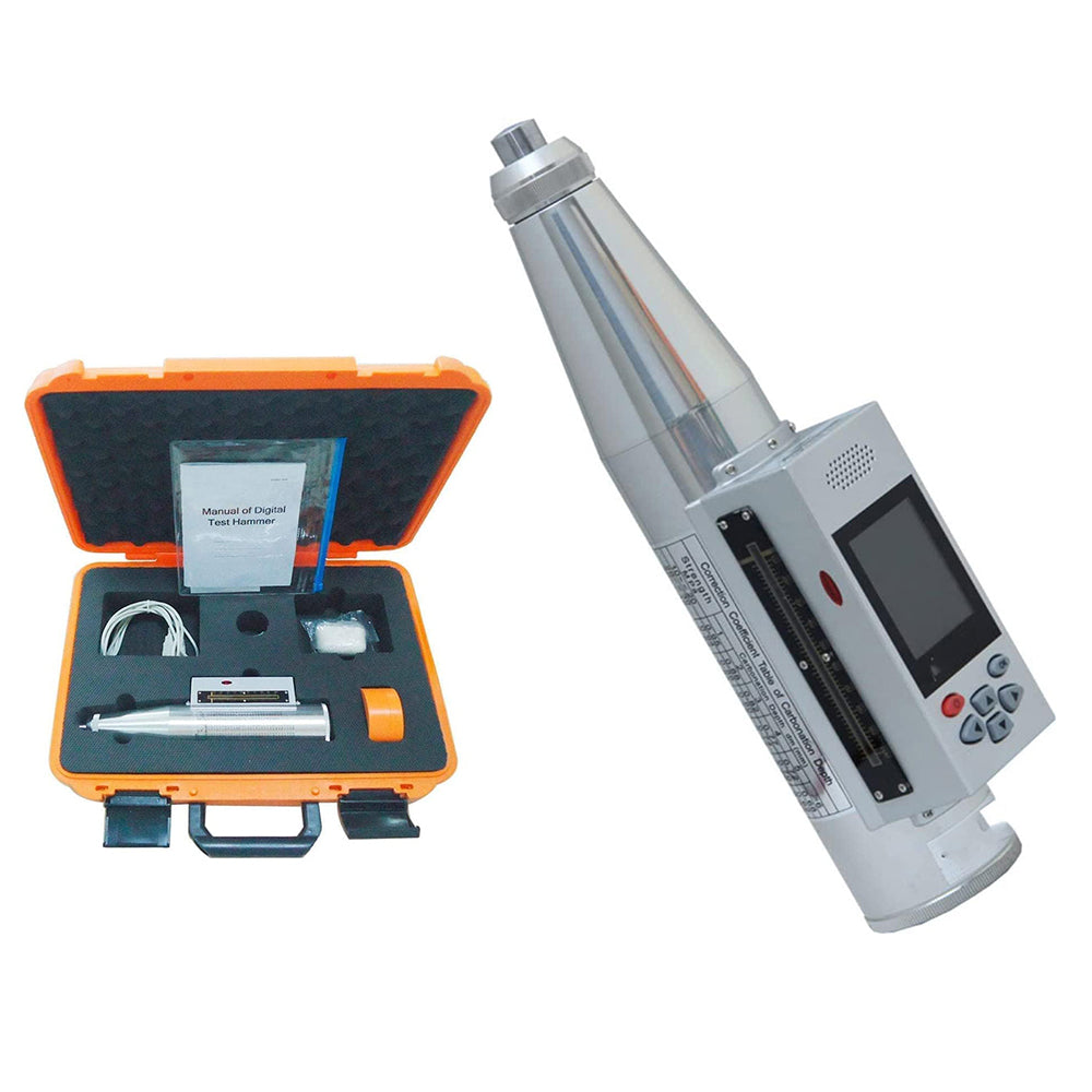 VTSYIQI Digital Voice Concrete Rebound Hammer Concrete Strength Hardne