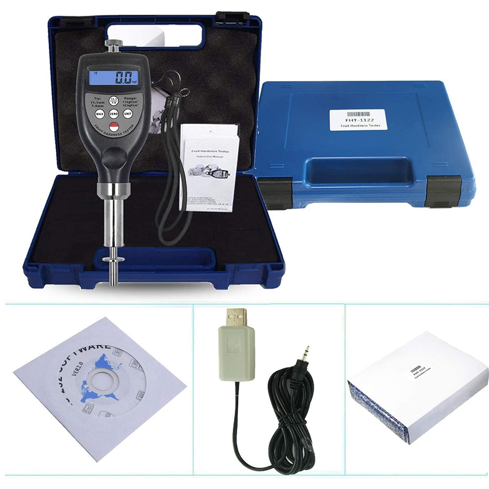 VTSYIQI Digital Fruit Penetrometer Hardness Tester Firmness Tester Scl