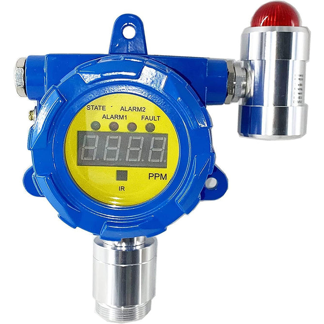 VTSYIQI Chlorine Detector Fixed CL2 Gas Detector with Measuring Range