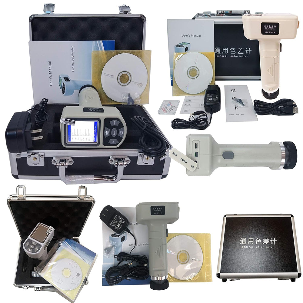 VTSYIQI Colorimeter Color Analyzer with Aperture 8mm Illuminating Geom