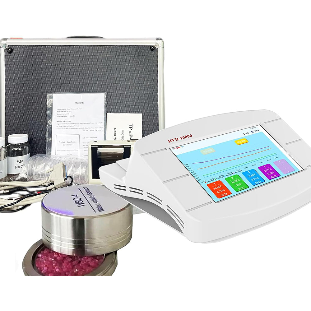 VTSYIQI Benchtop Water Activity Meter Touch Screen Water Activity Test