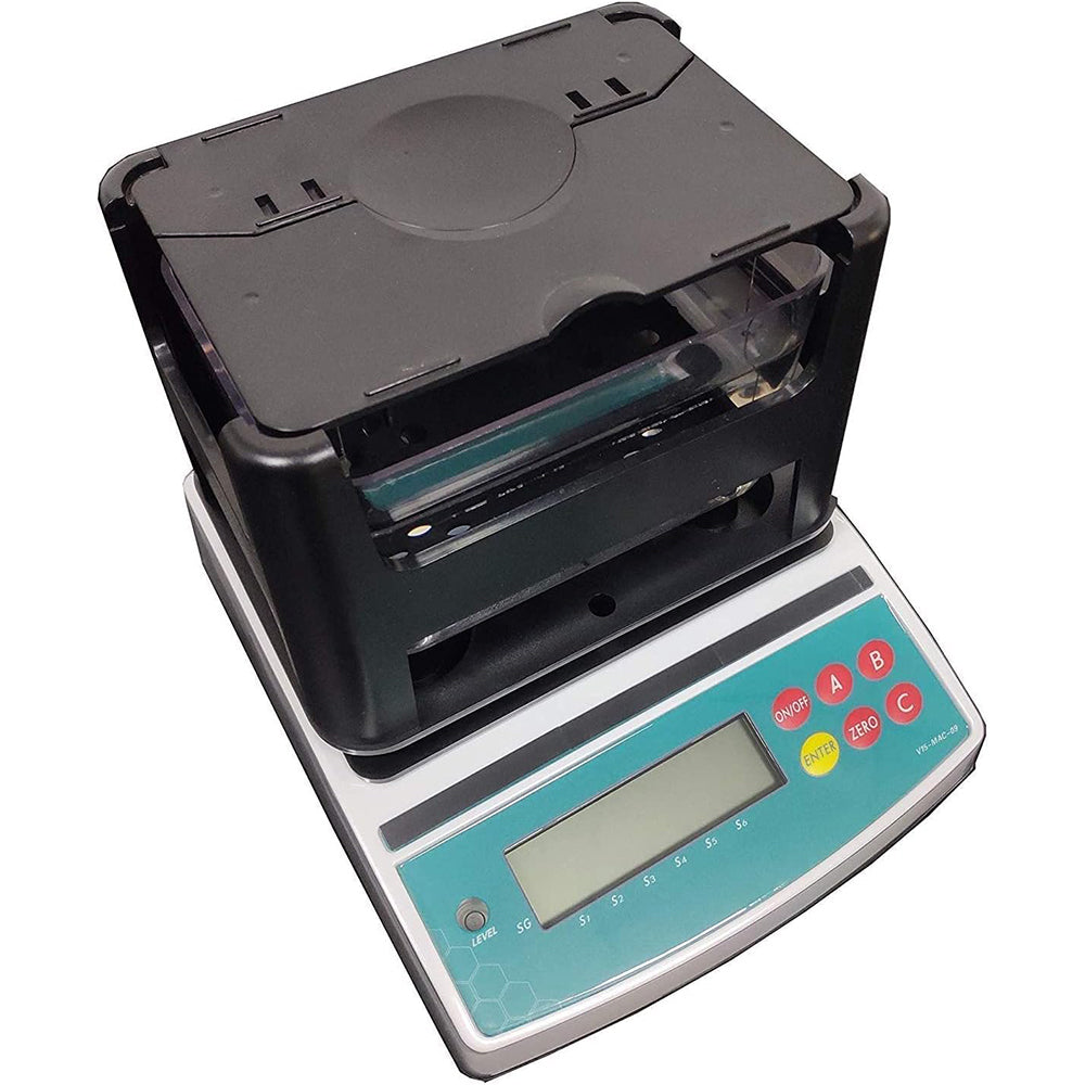 VTSYIQI Digital Solid Density Tester Meter 900g for for Rubber Plastic