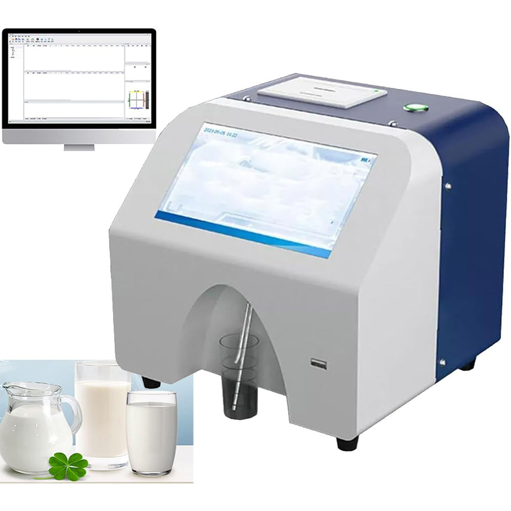 VTSYIQI Ultrasonic Dairy Composition Analyzer Milk Analyzer For Fat So
