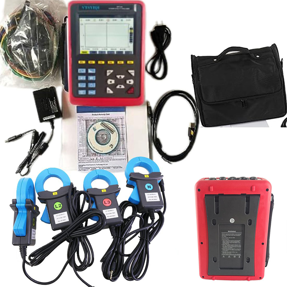 VTSYIQI Three-Phase Power Quality Loggers Three Phase Power Quality an