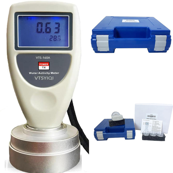 VTSYIQI Water Activity Monitor Smart Food Water Activity Tester AW Tes