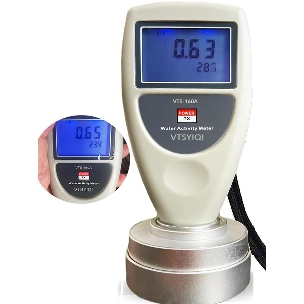 VTSYIQI Handheld Water Activity Meter AW Water Activity Meter Monitor