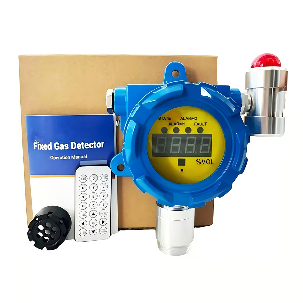 VTSYIQI Nitrogen Gas Detector N2 Gas Monitor with Wall-mounted Install