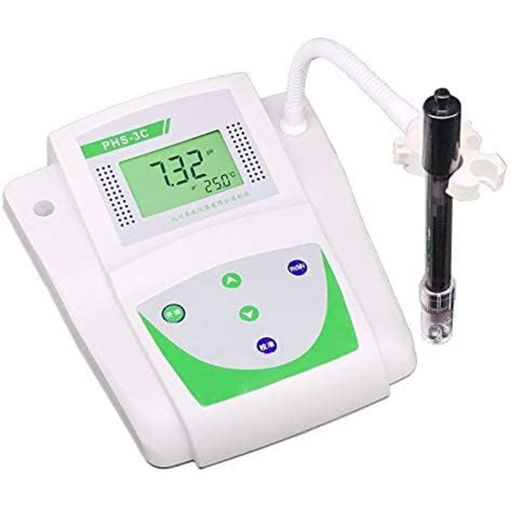 VTSYIQI Benchtop Lab pH Meter With 0.01 pH Accuracy Auto Calibration p