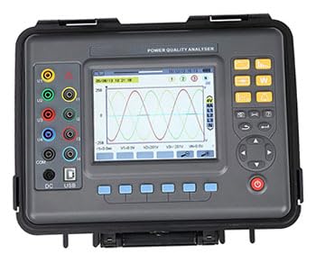 VTSYIQI Multifunctional 3 Phase Power Analyzer Energy Quality Meter wi