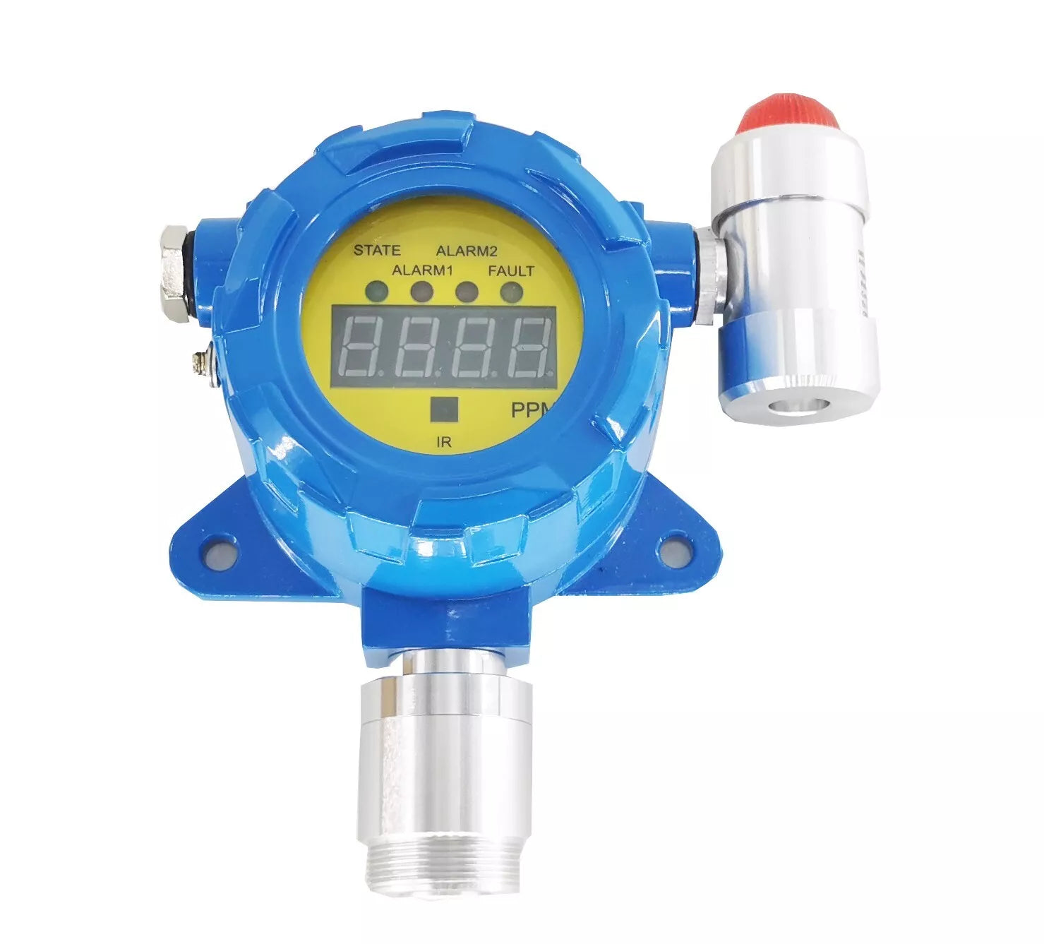 VTSYIQI Hydrogen Sulfide Gas Monitor Fixed H2S Gas Detector H2S Gas Me