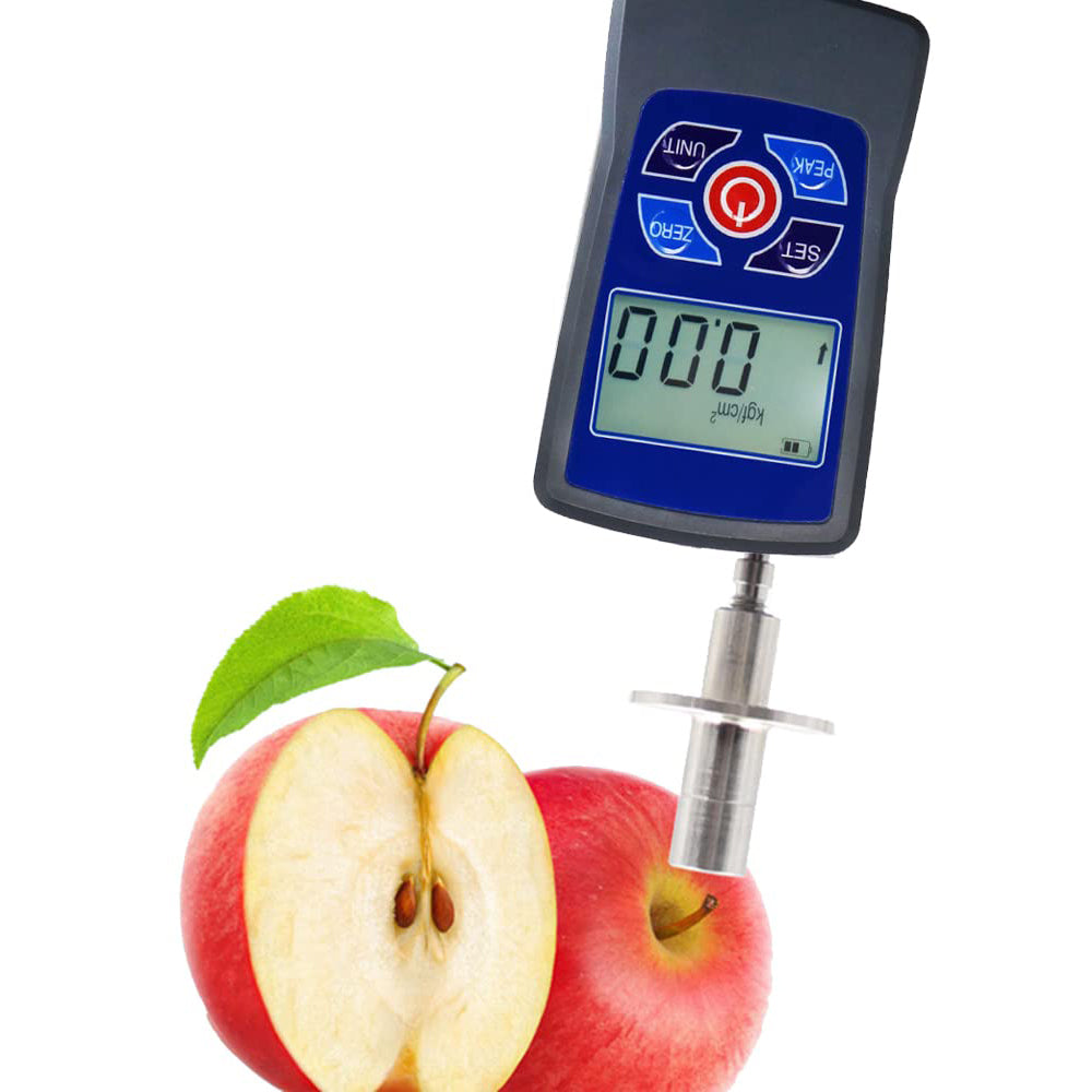 VTSYIQI Fruit Penetrometer Digital Fruit Hardness Tester Firmness Test