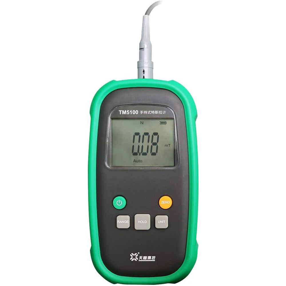 VTSYIQI Gauss Meter Handheld Tesla Meter Fluxmeter Magnetic Field Gaus