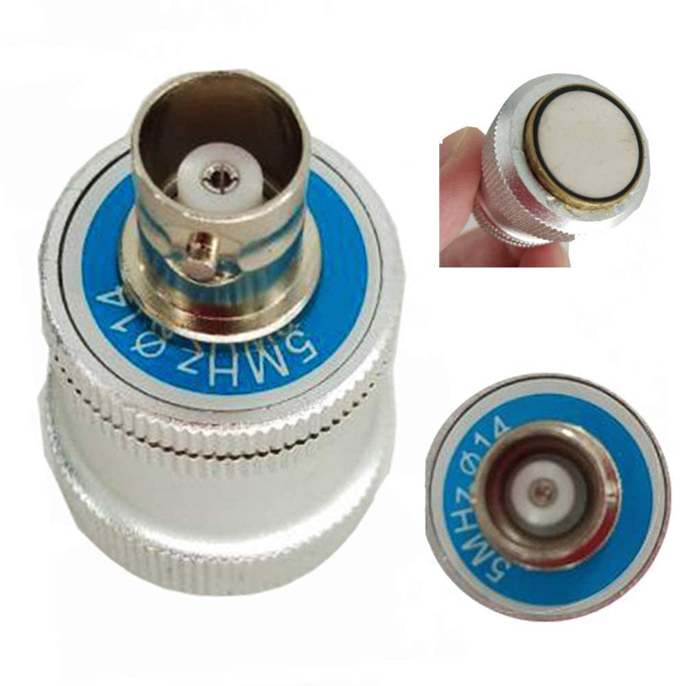 VTSYIQI Ultrasonic Flaw Detector Transducer Probe 5MHz Straight Beam P