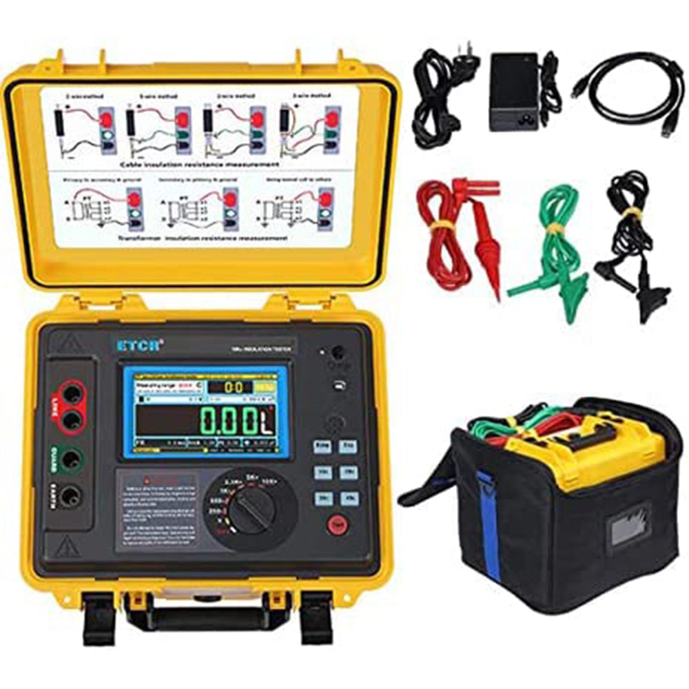 VTSYIQI High Voltage Insulation Tester Insulation Resistance Tester Ki