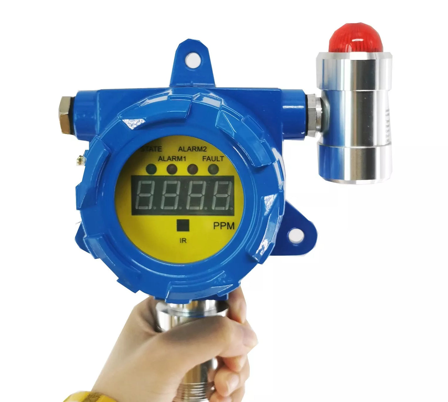 VTSYIQI Hydrogen Sulfide Gas Monitor Fixed H2S Gas Detector H2S Gas Me