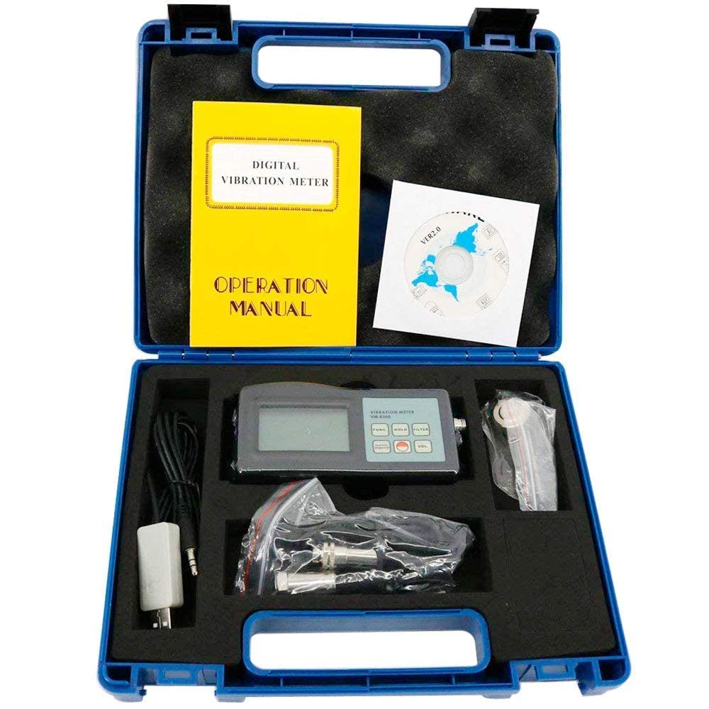 VTSYIQI Vibration Meter Vibrometer Vibrate Testing Gauge for Machinery