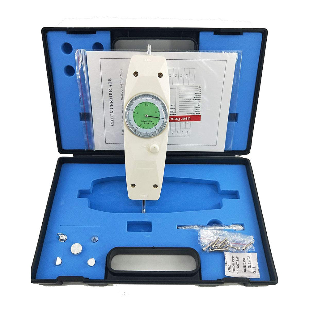 VTSYIQI Thrust Tester Push Pull Force Gauge Mechanical Analog Push Pul