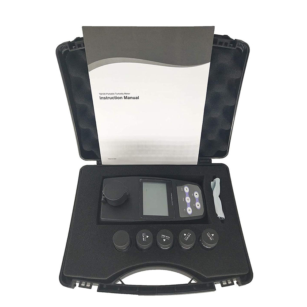 VTSYIQI Turbidity Meter Tester Kit Turbidimeter with Vials Range 0~110