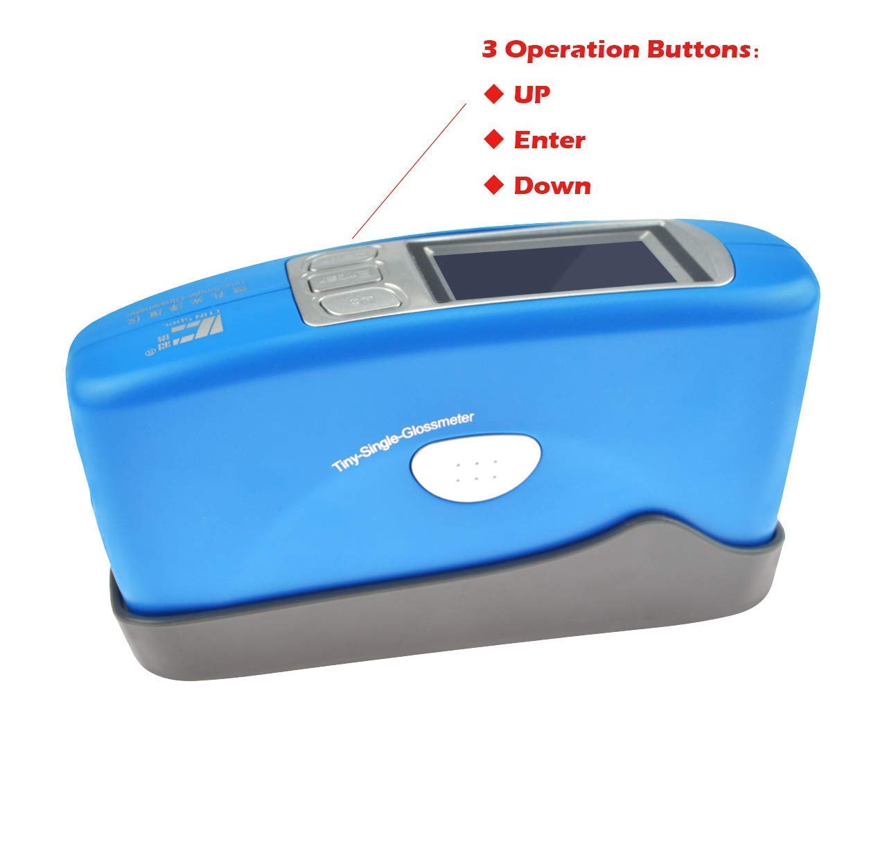 VTSYIQI Digital Gloss Meter 60 Degree Small Aperture 0 to 600GU Metal