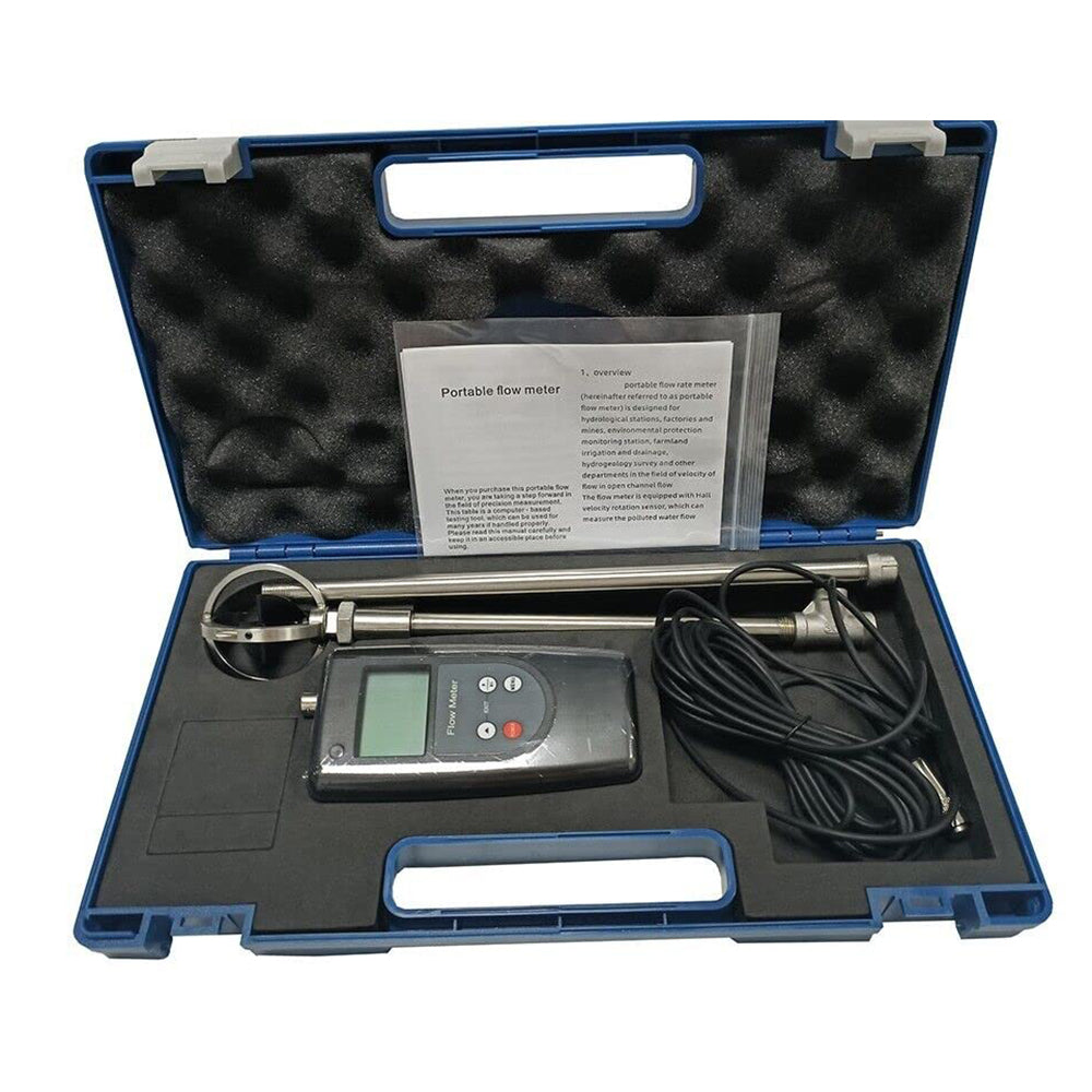 VTSYIQI Water Velocity Meter Flow Rate Meter Flow Velocity Meter Teste