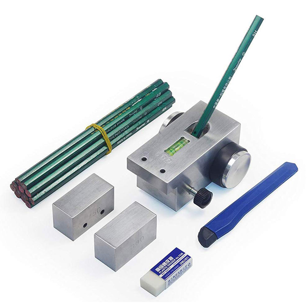 VTSYIQI Pencil Hardness Tester Kit Paint Coating Films Scratches Teste