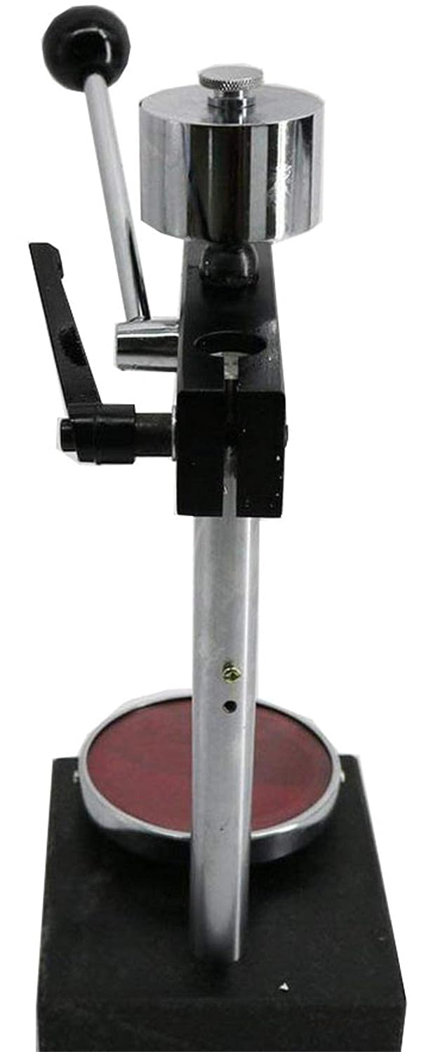VTSYIQI Shore Hardness Tester Meter with Stand Hardness Tools Shore A