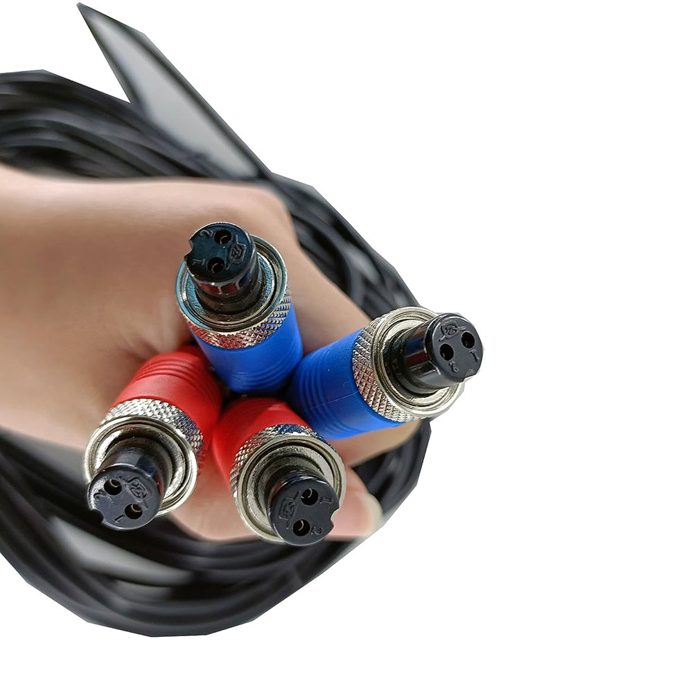 VTSYIQI Ultrasonic Flow Meter Flowmeter Sensor Transducer Plug 5m Leng