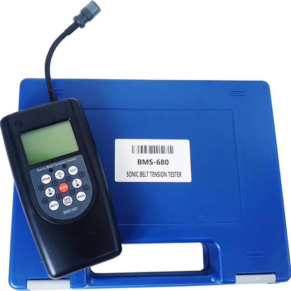 VTSYIQI Belt Tension Meter Tester Gauge Belt Tensiometer with Measurem