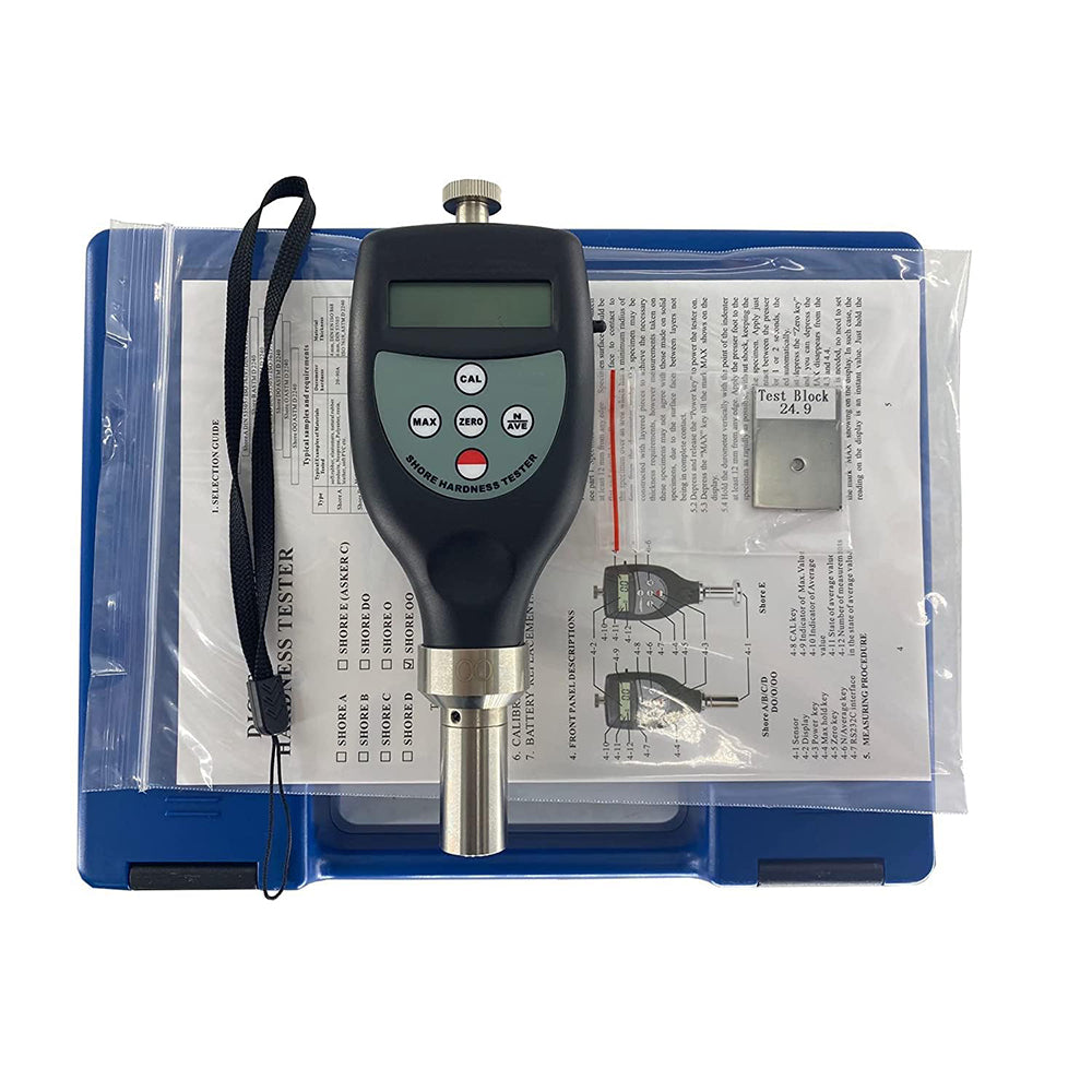 VTSYIQI Digital Shore OO Hardness Tester Durometer Soft Rubber Hardnes