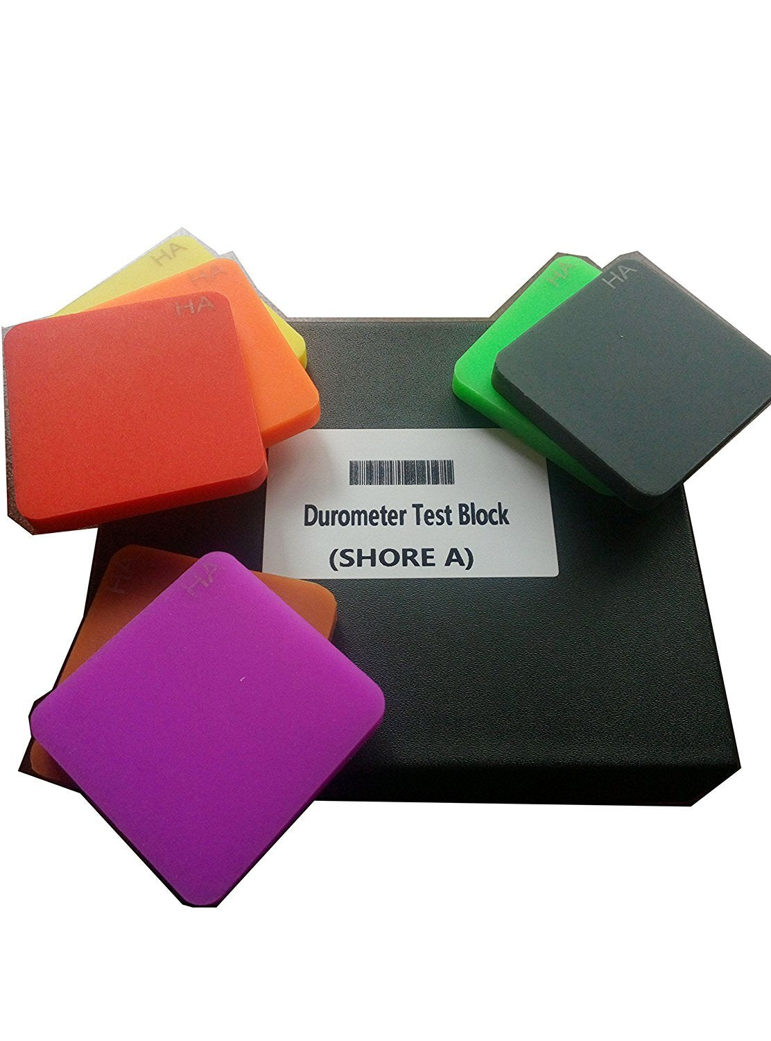 VTSYIQI Durometer Test Block A Type Rubber Hardness Test Block Duromet