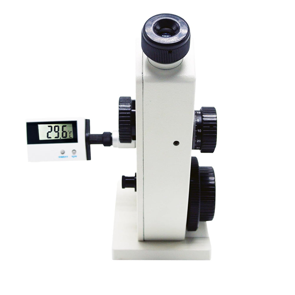 VTSYIQI Abbe Refractometer Monocular Refractometer Benchtop Refractome