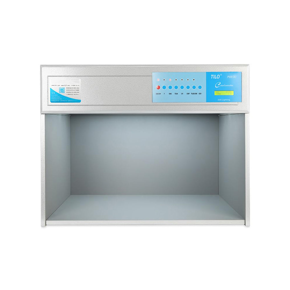 VTSYIQI 6 Light Booth Color Assessment Cabinet Color Viewing Cabinet w