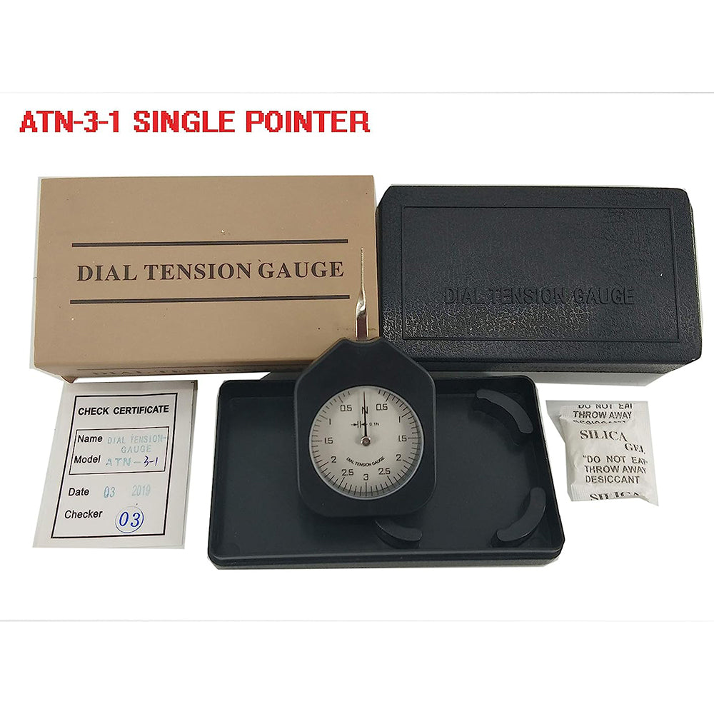 VTSYIQI Dial Tension Meter Tensionmeter with 3N Accuracy Analog Tensio