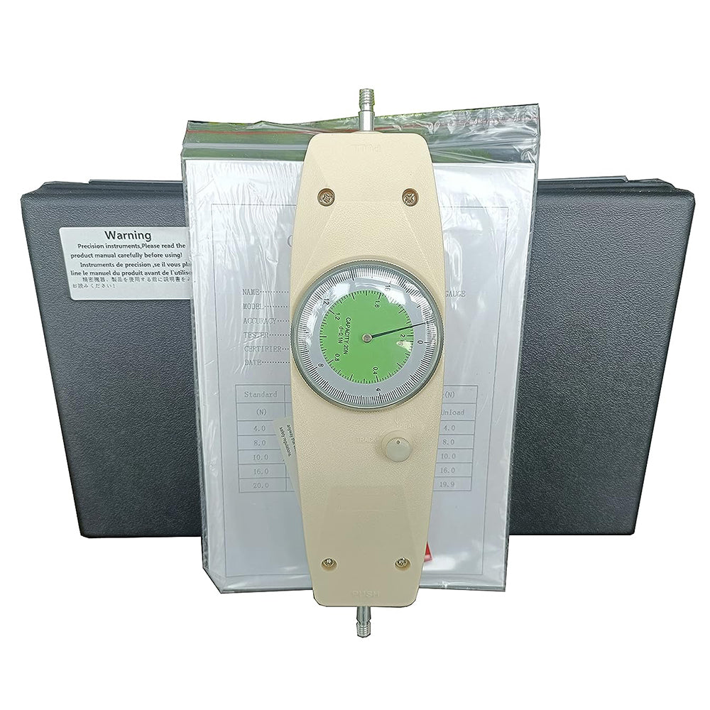 VTSYIQI Thrust Tester Push Pull Force Gauge Mechanical Analog Push Pul