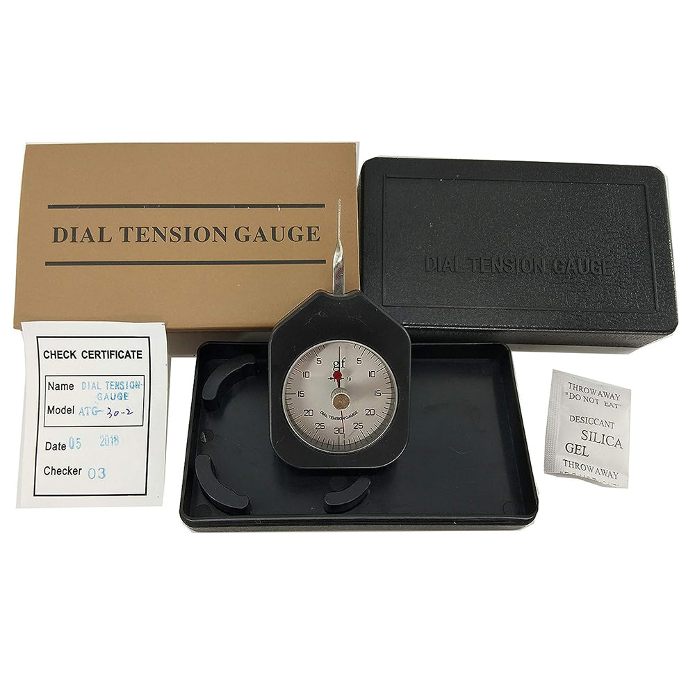VTSYIQI Dial Tension Gauge Meter Tester tensiometer for Textile Small