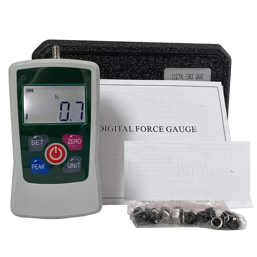 VTSYIQI Digital Force Gauge 3N Push Pull Gauge Tester for Tension and
