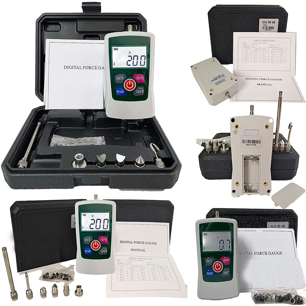 VTSYIQI Force Gauge Digital Force Gauge Push and Pull Tester Meter Dyn