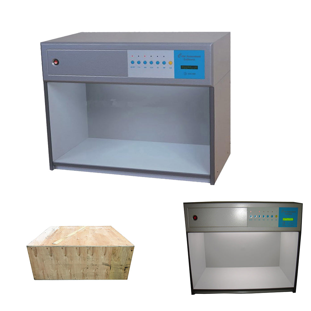 VTSYIQI Color Matching Light Box Color Assessment Cabinet Color Evalua