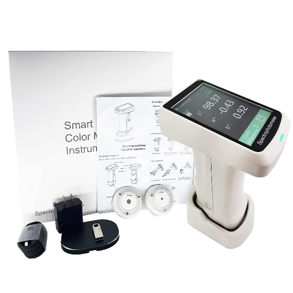 VTSYIQI Three Apertures Spectrophotometer Bluetooth Colorimeters with