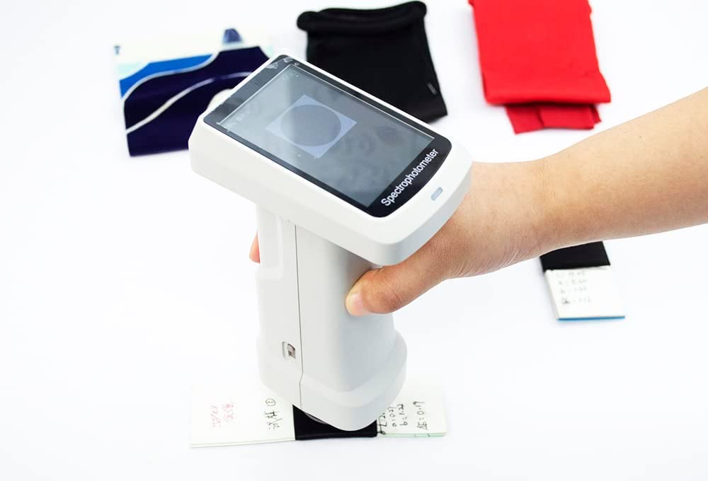 VTSYIQI Three Apertures Spectrophotometer Bluetooth Colorimeters with