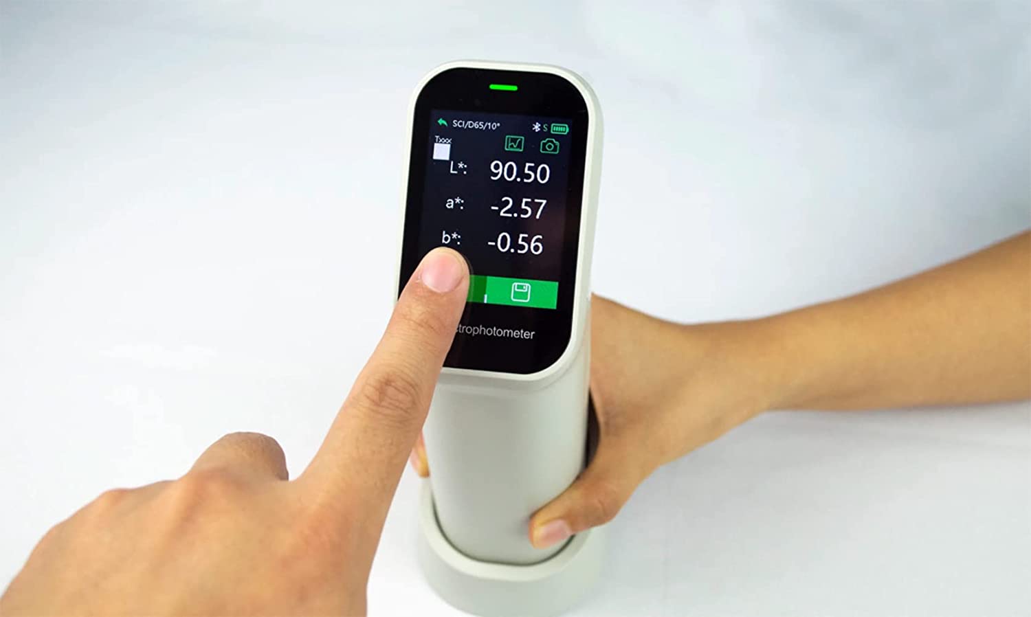 VTSYIQI Colorimeter Paint Color Meter Analyzer Color Measurement Tool